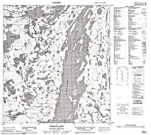 Gordon Lake, Northwest Territory | Angler's Atlas