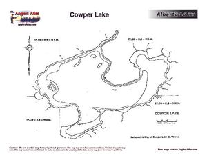 COWPER LAKE, Alberta | Angler's Atlas