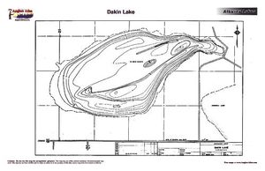 DAKIN LAKE, Alberta | Angler's Atlas