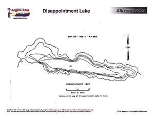 DISAPPOINTMENT LAKE, Alberta | Angler's Atlas