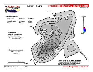 ETHEL LAKE, Alberta | Angler's Atlas