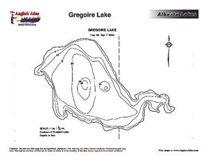 GREGOIRE LAKE, Alberta | Angler's Atlas