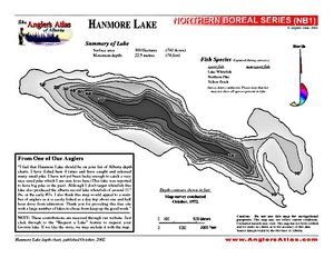 HANMORE LAKE, Alberta | Angler's Atlas