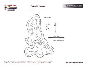 SAUER LAKE, Alberta | Angler's Atlas
