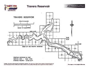 TRAVERS RESERVOIR, Alberta | Angler's Atlas