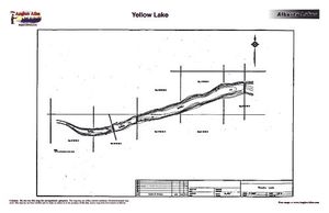YELLOW LAKE, Alberta | Angler's Atlas