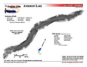 ANDERSON LAKE, British Columbia | Angler's Atlas