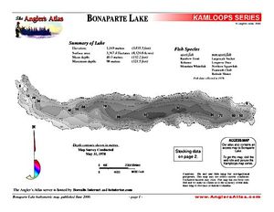 BONAPARTE LAKE, British Columbia | Angler's Atlas
