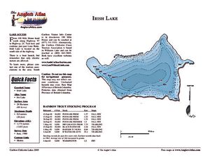 IRISH LAKE, British Columbia | Angler's Atlas