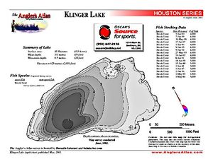 KLINGER LAKE, British Columbia | Angler's Atlas
