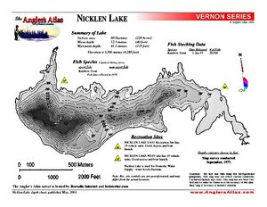 NICKLEN LAKE, British Columbia | Angler's Atlas