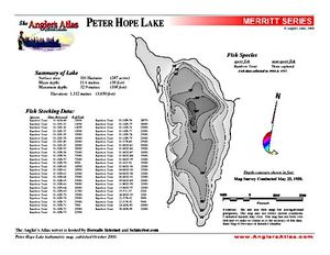 PETER HOPE LAKE, British Columbia | Angler's Atlas