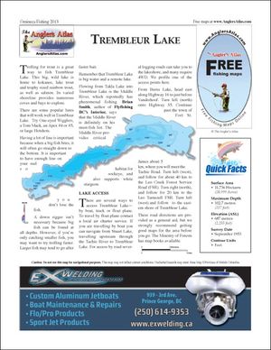 TREMBLEUR LAKE, British Columbia | Angler's Atlas