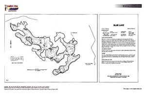 Blue Lake, Ontario | Angler's Atlas