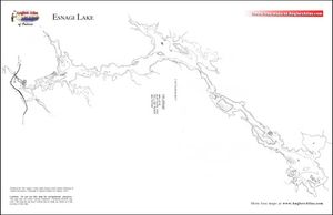 Esnagi Lake Free Maps | Angler's Atlas