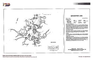 Separation Lake, Ontario | Angler's Atlas