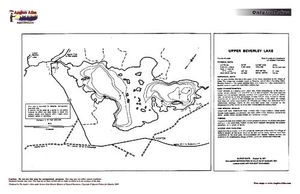 Upper Beverley Lake, Ontario | Angler's Atlas