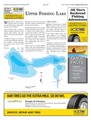 Upper Fishing Lake, Saskatchewan | Angler's Atlas