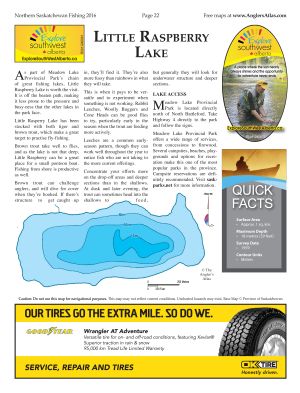 Little Raspberry Lake, Saskatchewan | Angler's Atlas