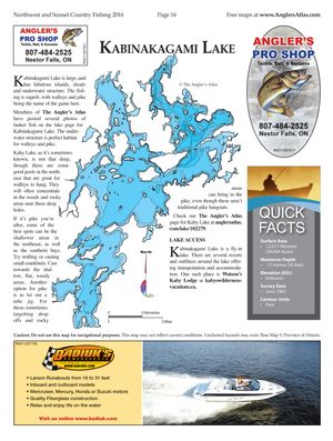 Oba River, Ontario | Angler's Atlas