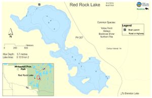 Red Rock Lake, Manitoba | Angler's Atlas