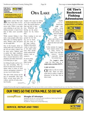 Oba Lake, Ontario | Angler's Atlas