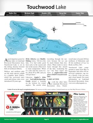 TOUCHWOOD LAKE, Alberta | Angler's Atlas