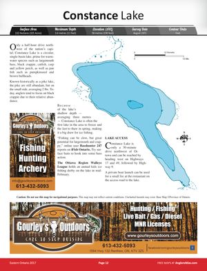 Constance Lake, Ontario | Angler's Atlas