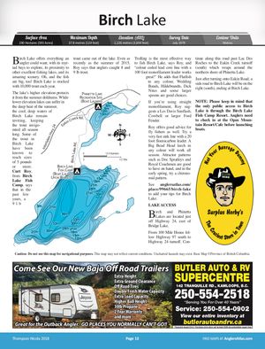 BIRCH LAKE, British Columbia | Angler's Atlas