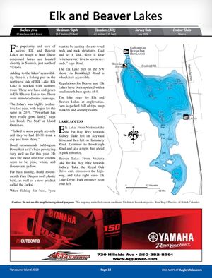 Elk Lake, British Columbia | Angler's Atlas
