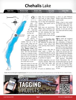 CHEHALIS LAKE, British Columbia | Angler's Atlas