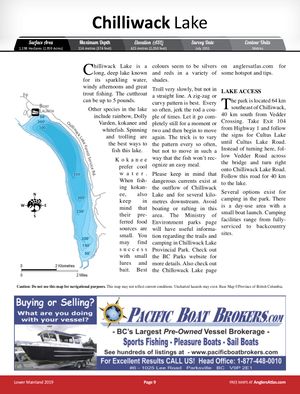 CHILLIWACK LAKE, British Columbia | Angler's Atlas