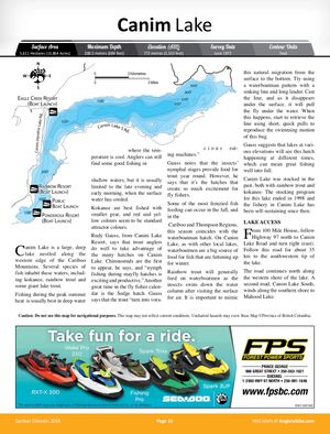 CANIM LAKE, British Columbia | Angler's Atlas