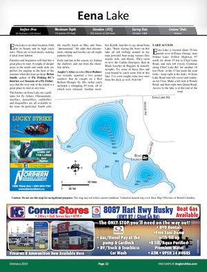 EENA LAKE, British Columbia | Angler's Atlas
