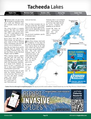 TACHEEDA LAKES, British Columbia | Angler's Atlas