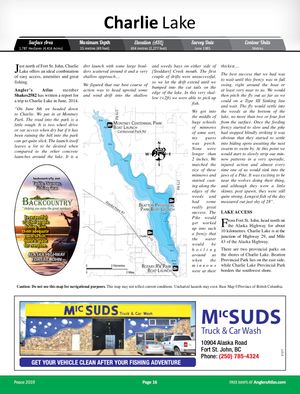 CHARLIE LAKE, British Columbia | Angler's Atlas