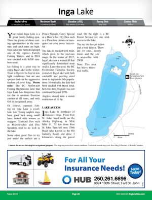 INGA LAKE, British Columbia | Angler's Atlas