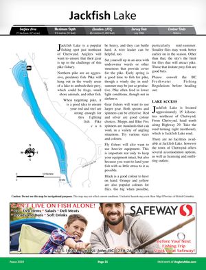 JACKFISH LAKE, British Columbia | Angler's Atlas