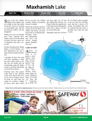 MAXHAMISH LAKE, British Columbia | Angler's Atlas