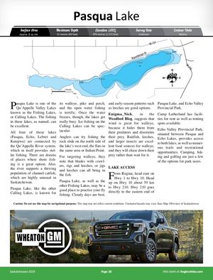 Pasqua Lake, Saskatchewan | Angler's Atlas