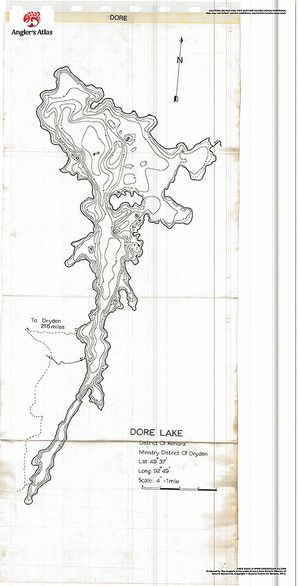 Doré Lake, Ontario | Angler's Atlas