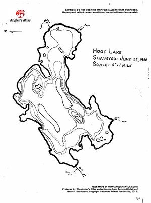 Hoof Lake, Ontario | Angler's Atlas