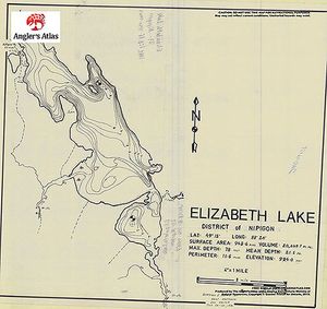 Elizabeth Lake, Ontario | Angler's Atlas