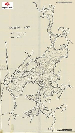 Barbara Lake, Ontario | Angler's Atlas
