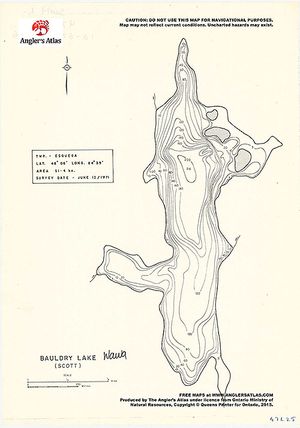 Scott Lake, Ontario | Angler's Atlas