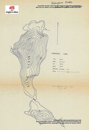 Achigan Lake, Ontario | Angler's Atlas