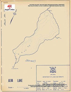 Alva Lake, Ontario | Angler's Atlas