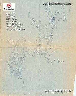 Rose Lake, Ontario | Angler's Atlas