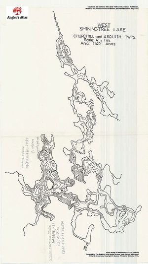 West Shining Tree Lake, Ontario | Angler's Atlas