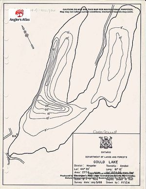 Gould Lake, Ontario | Angler's Atlas
